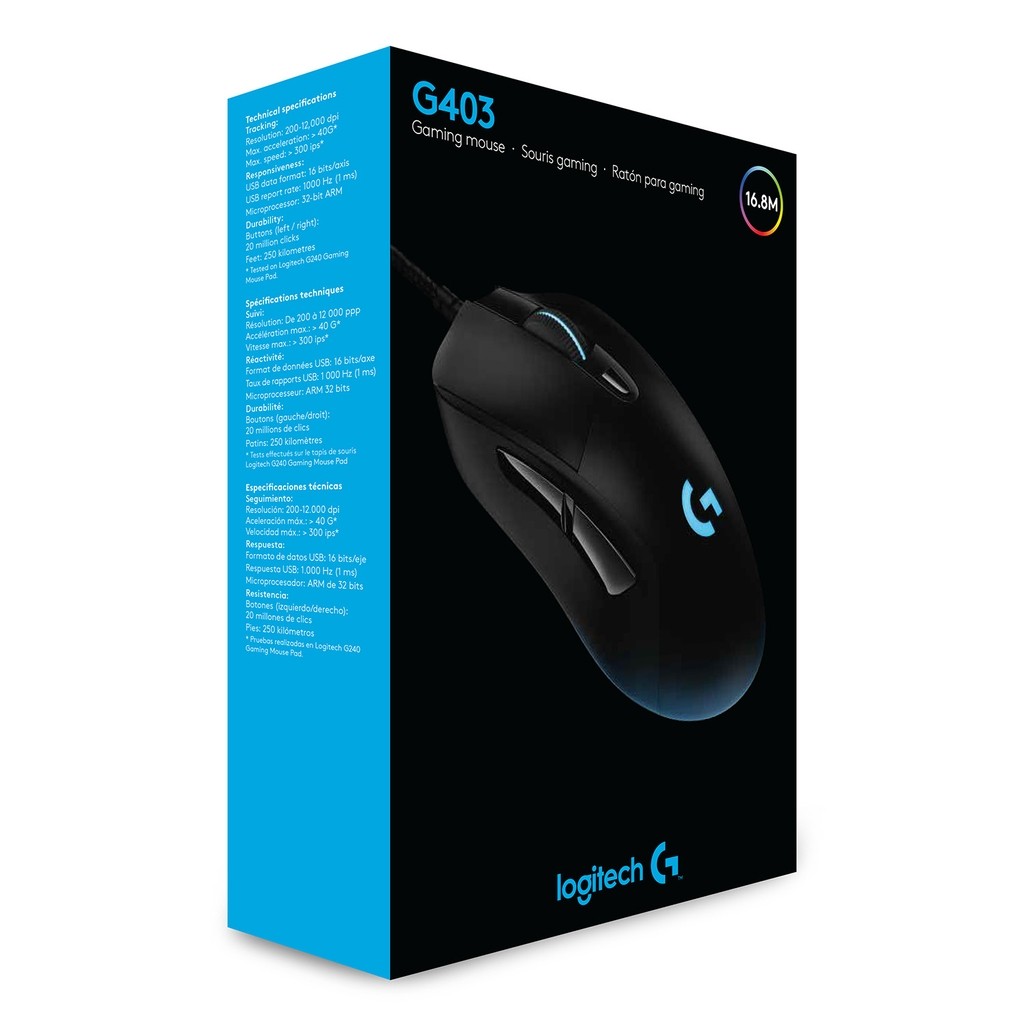 Logitech G403 Hero Gaming Mouse - EKD Online