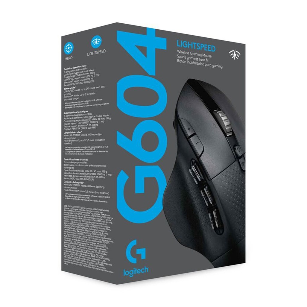 Logitech G604 Lightspeed Wireless Bluetooth Gaming Mouse - EKD Online