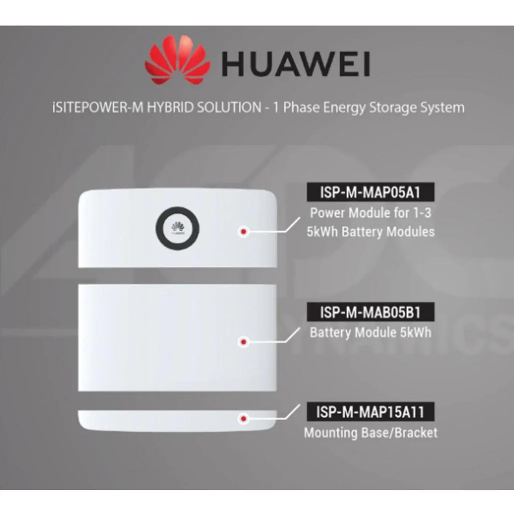 HUAWEI Power Mate 5KVA Storage Module - iSITEPOWER - EKD Online