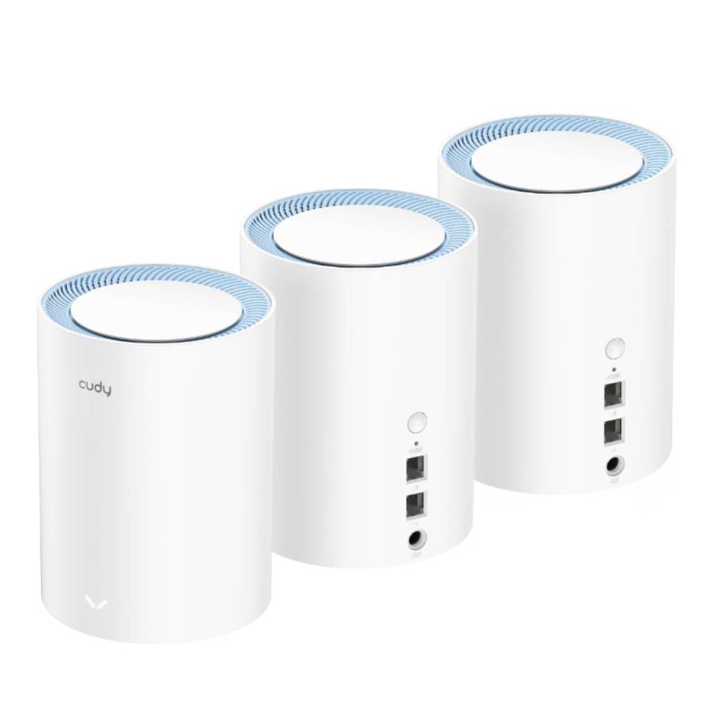 Cudy M1200 AC1200 Dual-Band Whole Home Mesh WiFi Router System - 3 Pack ...