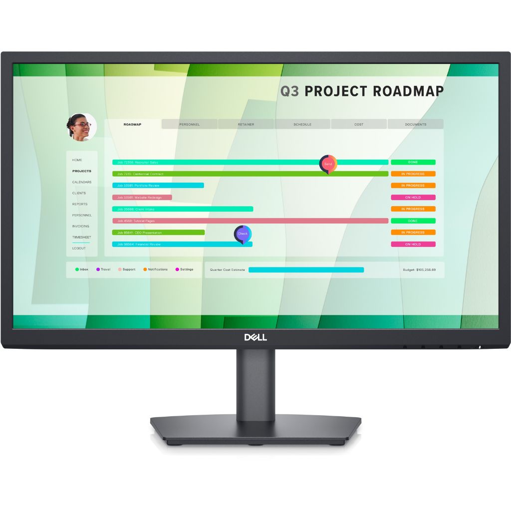 Dell E2223HN 22" FHD 60Hz 10ms VA Desktop Monitor - EKD Online