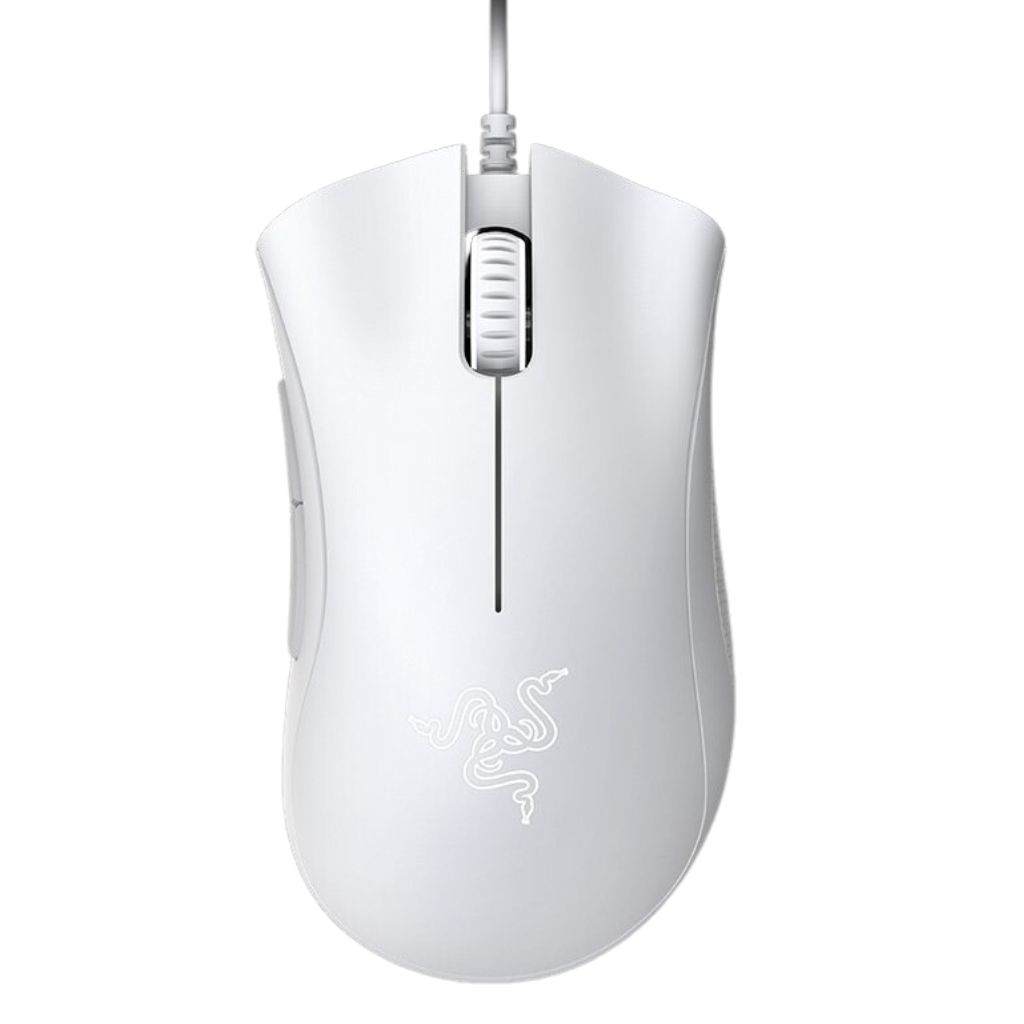 Razer DeathAdder Essential Optical Wired Gaming Mouse - White Edition ...