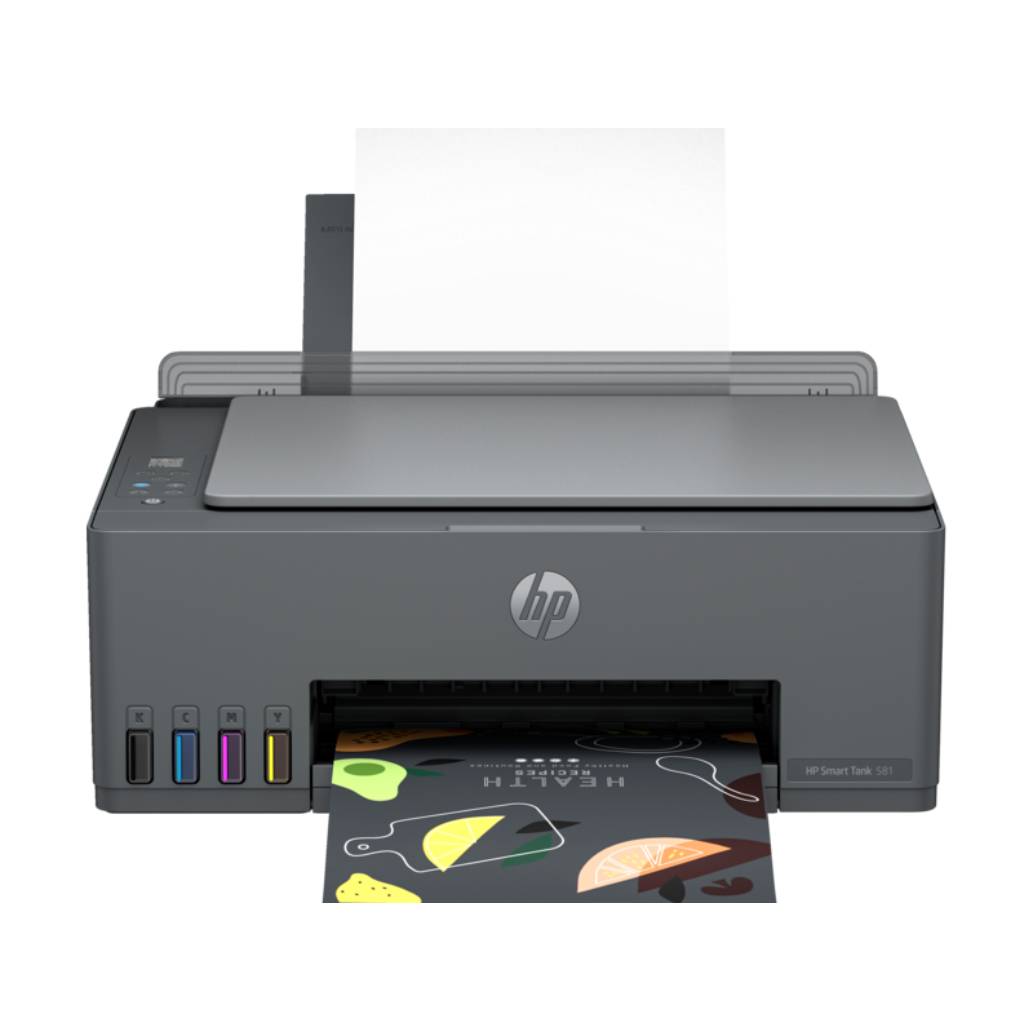 HP 4A8D4A SMART Tank 581 All-in-One Ink Printer - EKD Online