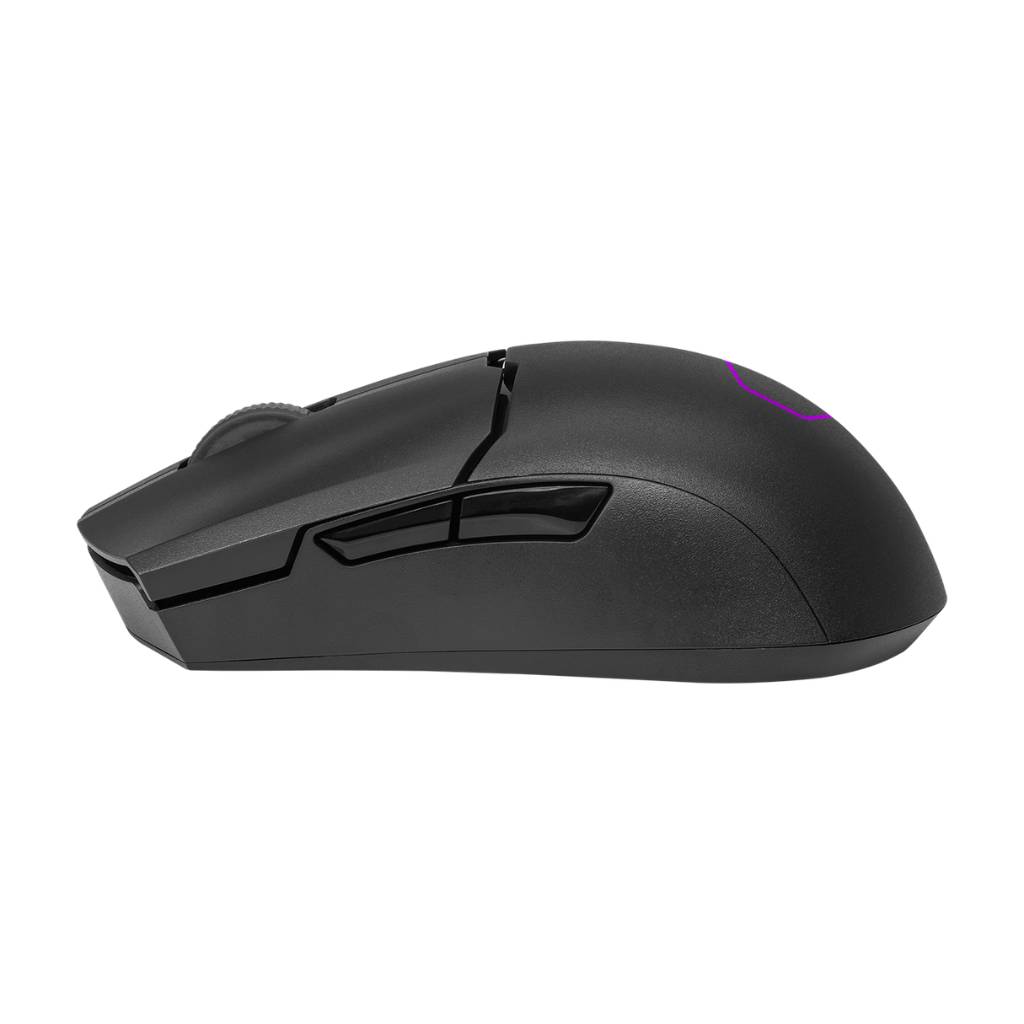Cooler Master MM712 PixArt Optical ARGB Wireless Gaming Mouse - Black ...