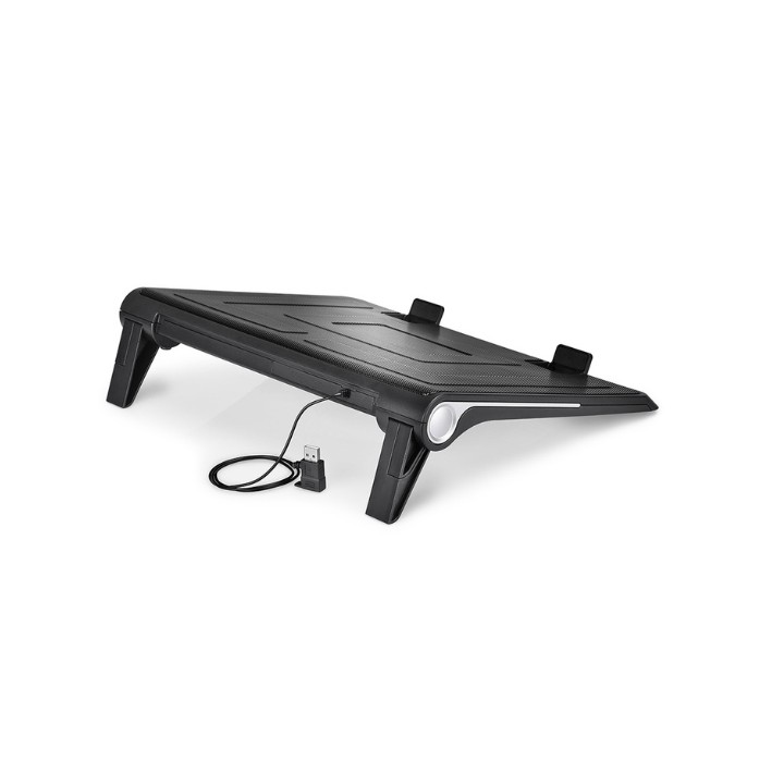 DeepCool N180 FS 13" - 17.3" 180mm Fan USB Laptop Cooling Stand - Black ...