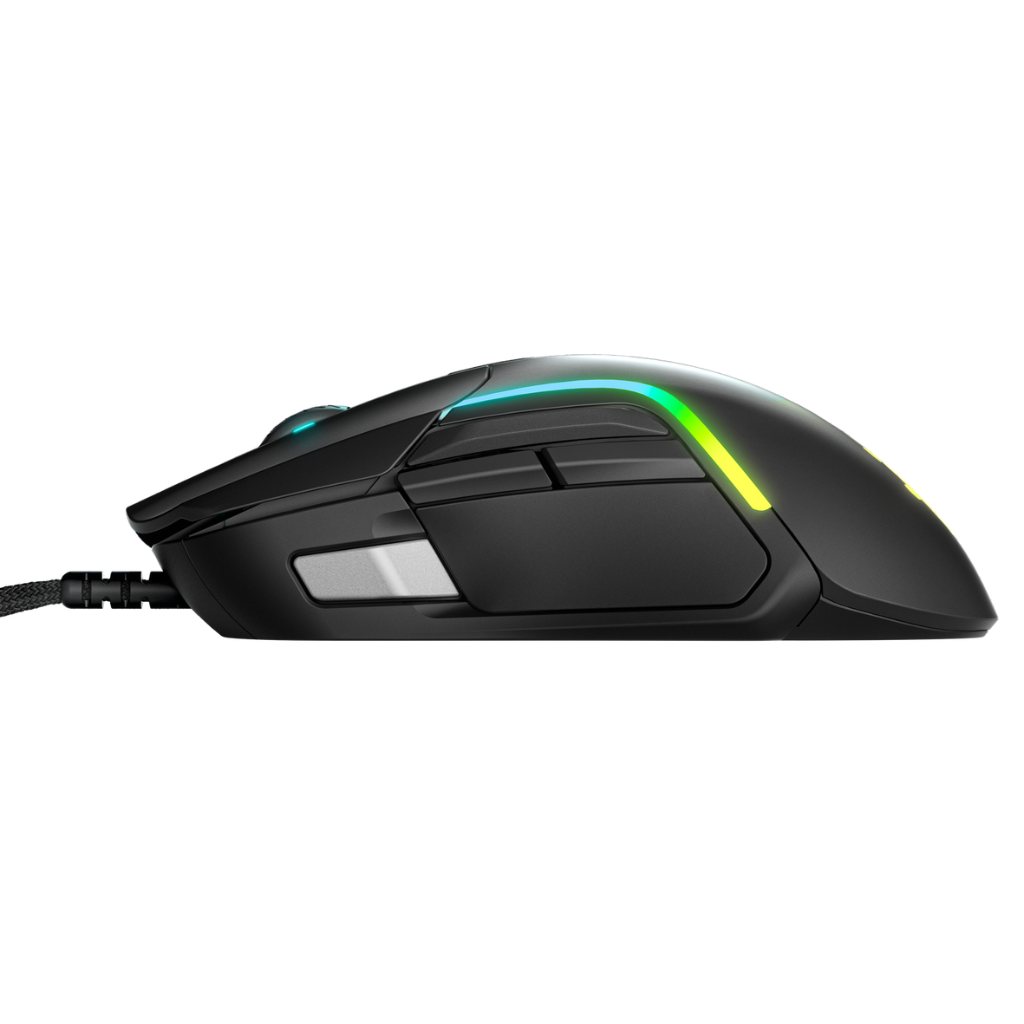 SteelSeries Rival 5 PrismSync RGB Precision Multi-Genre Wired Gaming ...