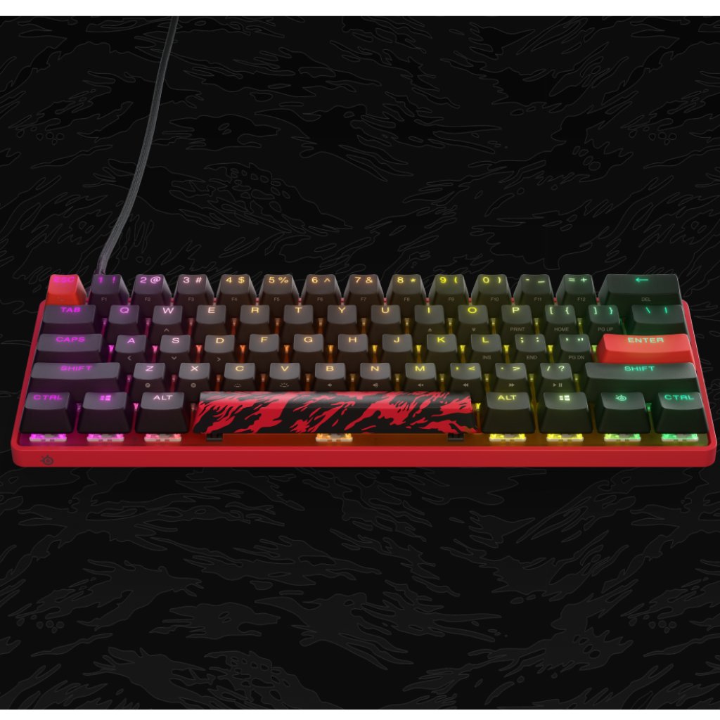 SteelSeries Apex 9 Mini Faze Clan Edition 60% Compact Swappable ...