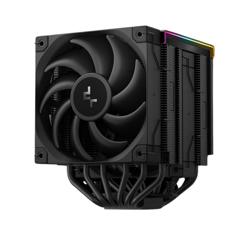 DeepCool AK620 Digital 120mm Black PWM Premium Digital Display CPU Air ...