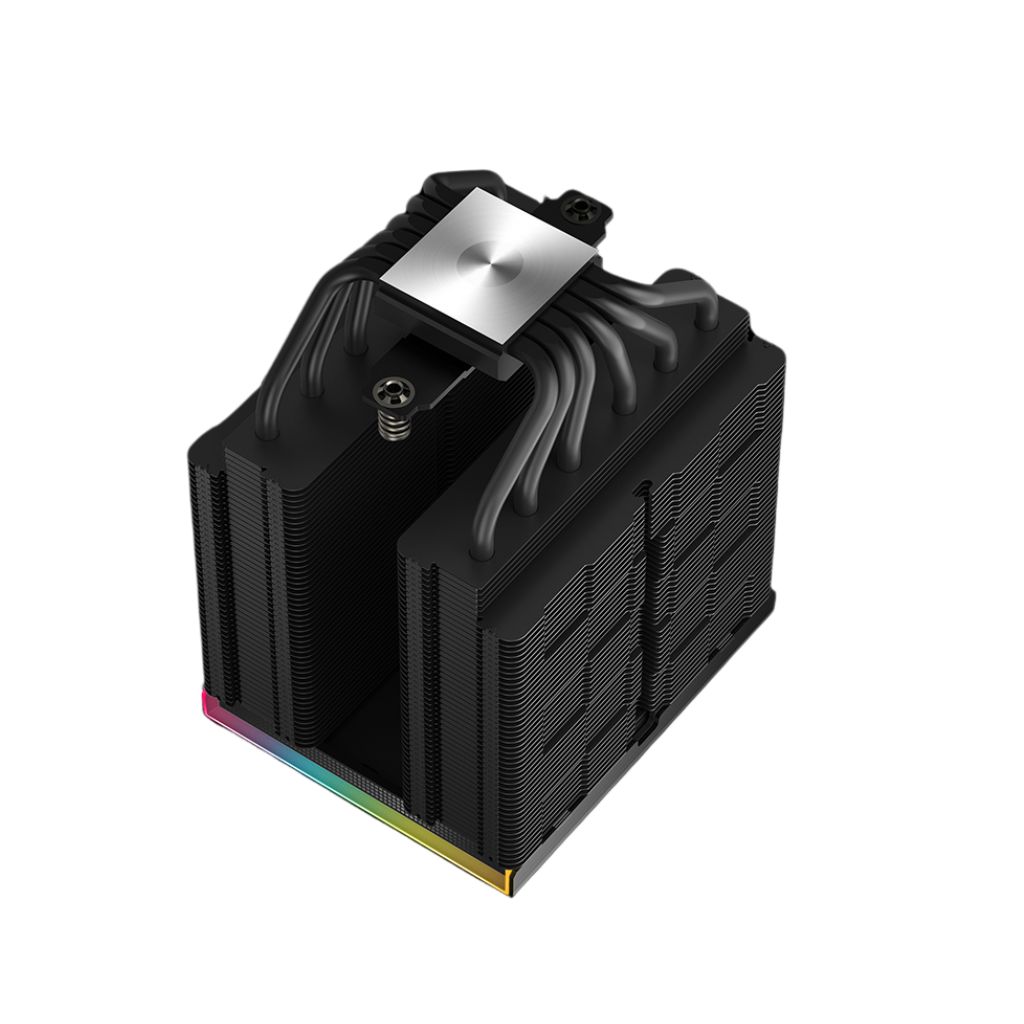 DeepCool AK620 Digital 120mm Black PWM Premium Digital Display CPU Air ...