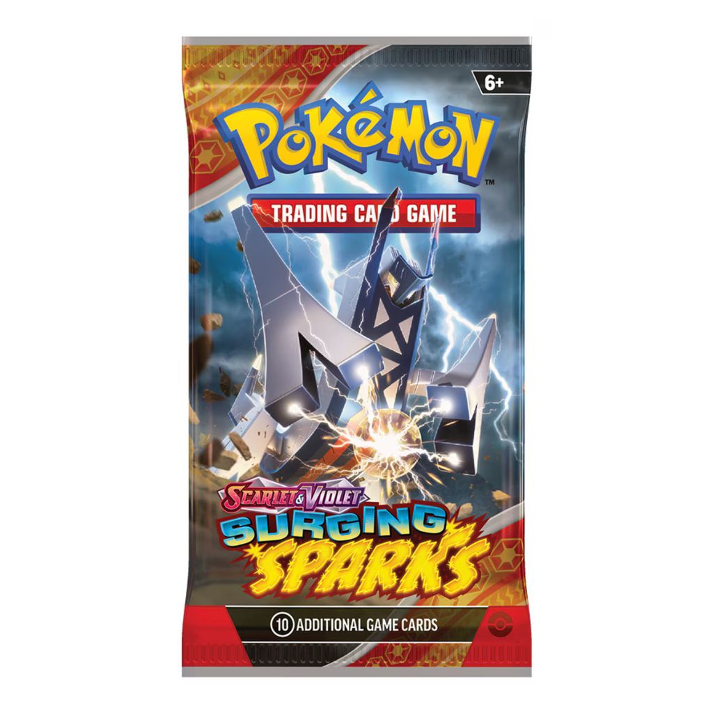 Pokemon: Scarlet & Violet 8 Sv8 TCG Surging Sparks - Single Booster ...