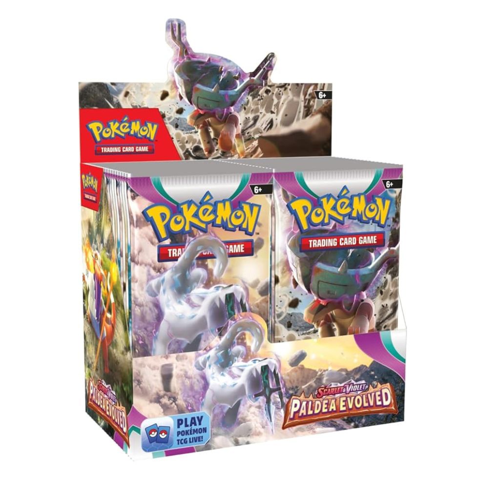 Pokemon: Scarlet & Violet 2 Sv2 TCG Paldea Evolved – 36 Pack Booster ...