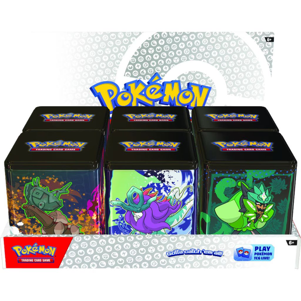 Pokemon TCG Box Stacking Tins 2025 - Special Release 6x Tins - EKD Online