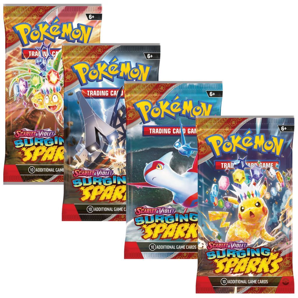 Pokemon: Scarlet & Violet 8 Sv8 TCG Surging Sparks – 36 Pack Booster ...