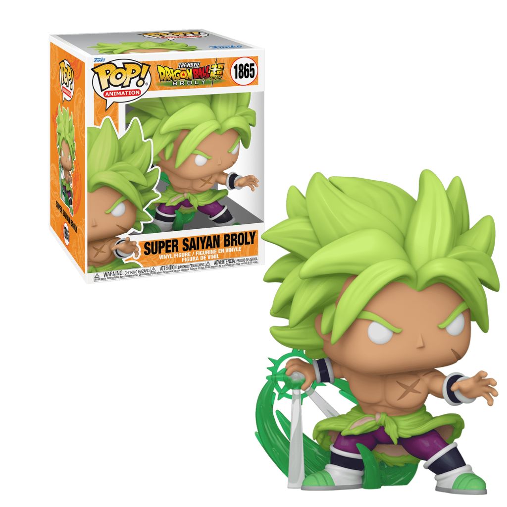 Funko Pop! Animation: Dragon Ball Super Broly - Super Saiyan Broly ...