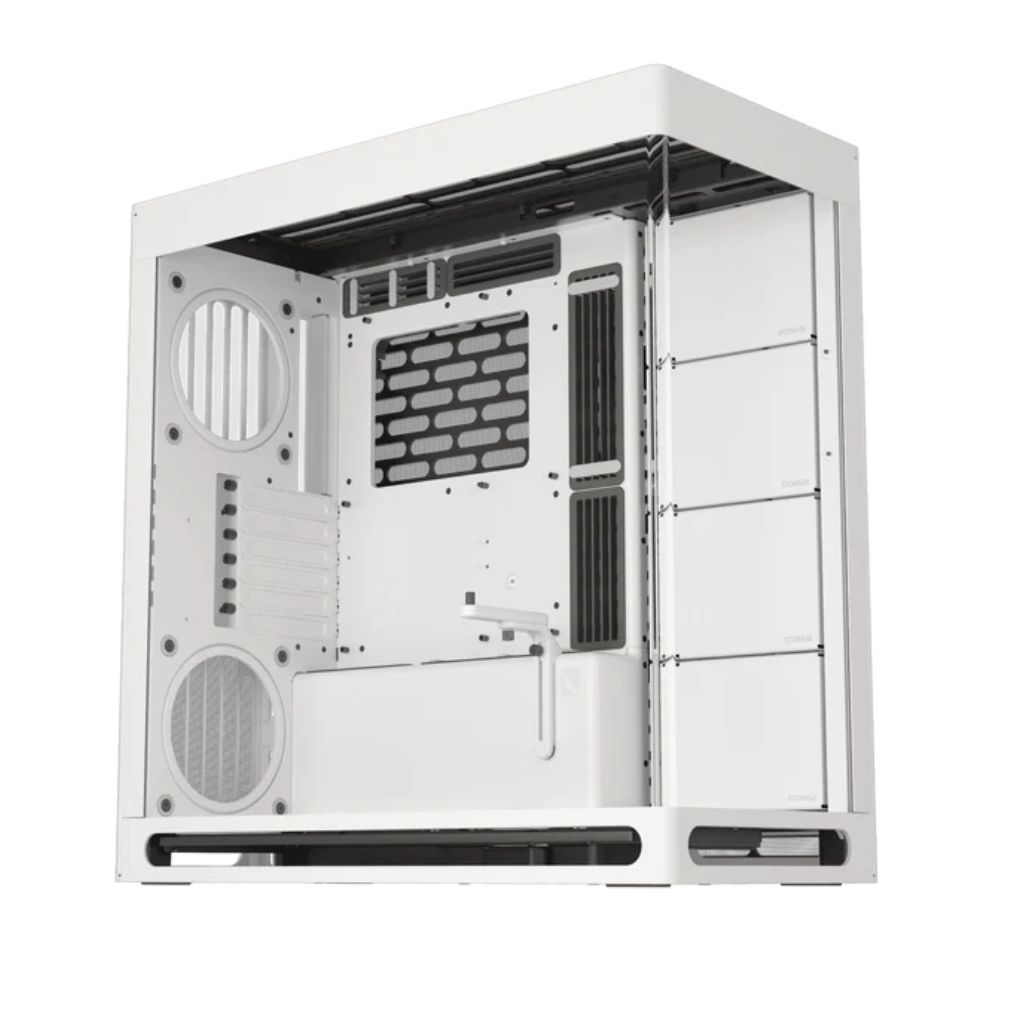 HAVN HS 420 Panoramic Tempered Glass Mid-Tower E-ATX Gaming Chassis ...