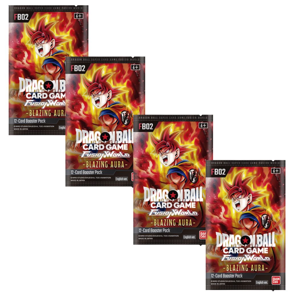 Dragon Ball Super TCG Fusion World Blazing AURA - Booster Box (FB02 ...