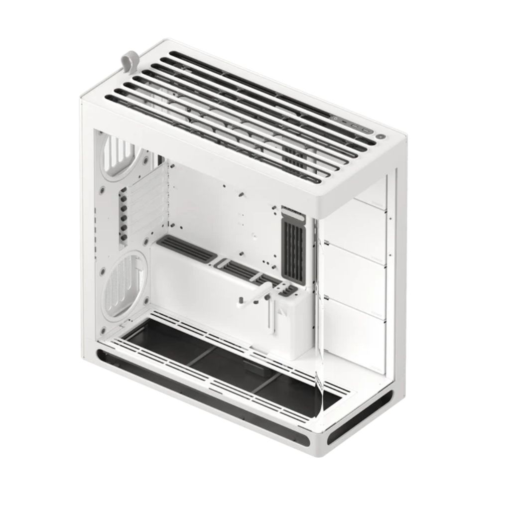 HAVN HS 420 Panoramic Tempered Glass Mid-Tower E-ATX Gaming Chassis ...