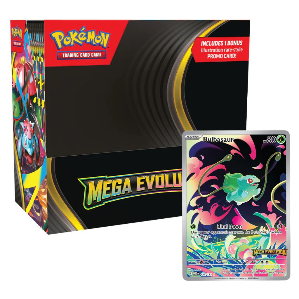 Pokémon TCG Mega Evolution - Sealed Enhanced Booster Box Display - EKD ...