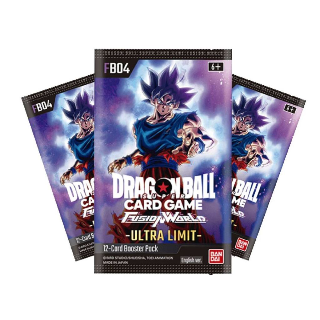 Dragon Ball Super Ultra Limit Fusion World 04 (FB04) - Sealed Booster ...