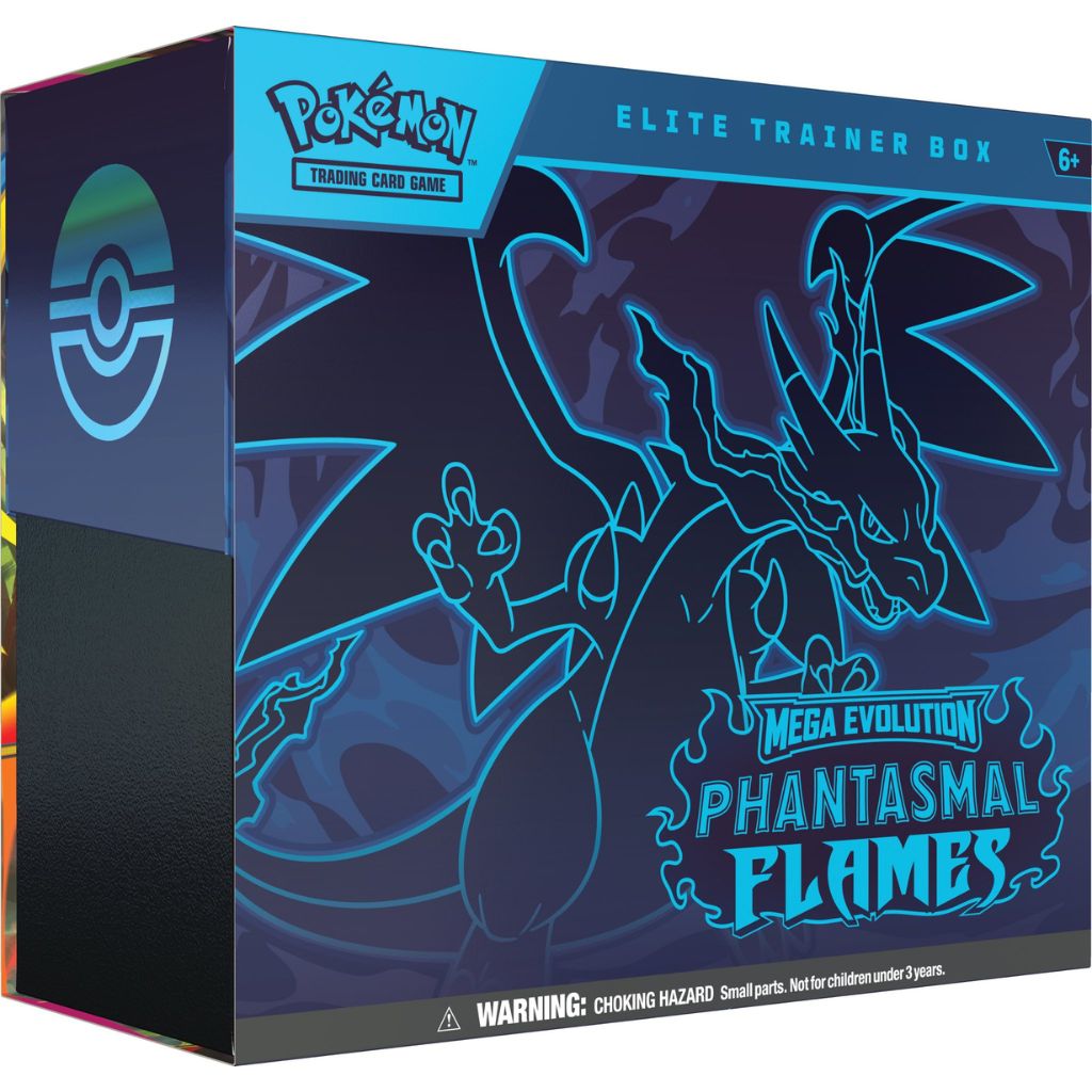 Pokémon TCG Mega Evolution Phantasmal Flames - Elite Trainer Box (ETB ...
