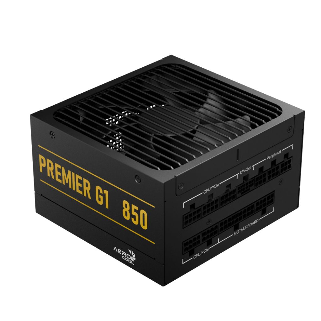 AeroCool Premier G1 850w ATX 3.1 and PCIe 5.1 80 Plus Gold Fully ...